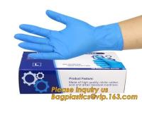 China Blue Non-Medical Biodegradable Disposable Powder Free Examination Nitrile Gloves,Hand Gloves Manufacturers powder free n for sale
