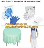 China Corn starch PLA Biodegradable Compostable PBAT packaging products, EN13432,Food Grade Custom Design non sterile pe plast for sale