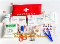 China First aid trauma kit canvas pack with medical blanket,first aid kits for family medical grade,Camping Hiking Car First A for sale