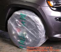 China Disposable seat cover on a roll Wing cover Dust broom Universal front cover Wheel screw bag Screw bag including drawstri for sale