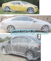 China Transparent Disposable Plastic car covers, car cover tent, cover car, weatherproof anti hail plastic inflatable portable for sale