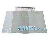 China Disposable Plastic Seat Covers Vehicle Protector Mechanic Valet Pet Seat Covers,Automotive Interior Protection, bagease for sale