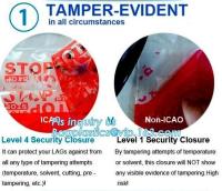 China security tamper evident bag envelope bank deposit money bags, Safety Cash Deposit Package Plastic Bank Bag, bagplastics for sale