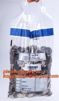 China Strong adhesive seal tamper proof safety deposit package plastic bank bag, Bank Tamper Evident Security Bag/Secure Couri for sale