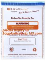 China Bank Tamper Evident Security Bag/Secure Courier Bag Wholesaler/Clear Plastic Security Bags, Bank Cash Bag Polyester Bags for sale