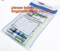 China money locking security bag courier plastic bag, plastic self adhesive evidence bag/security bag, Temper-Evident Bags, De for sale