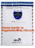 China money locking security bag courier plastic bag, plastic self adhesive evidence bag/security bag, Temper-Evident Bags, De for sale
