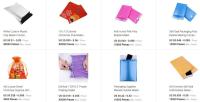 China Luxury Custom Coex Self Adhesive Seal Plastic Gift Mailing Express Merry Christmas Poly Mailer Bags, Unique Custom Print for sale