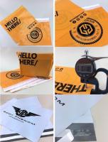 China Luxury Custom Coex Self Adhesive Seal Plastic Gift Mailing Express Merry Christmas Poly Mailer Bags, Unique Custom Print for sale
