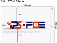 China Printed adhesive PAKLIST waterproof packing list enclosed envelopes for Receipt Slips, printed adhesive packing list env for sale