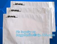China dhl packing list envelope flyer express courier envelope bags, postage packaging post mail bags, plastic adhesive packin for sale