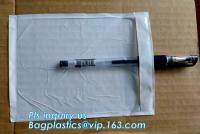 China TNT DHL shipping packing list document envelopes, packing list padded envelope, tamper proof express use plastic packing for sale