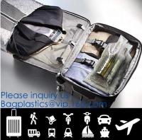 China Reusable Leak Proof Bottle Protector Bag for Travel,Plastic Pvc Traveller Wine Bottle Bubble Protector Packaging Wine Ba for sale