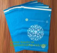 China Die cut handle custom compostable biodegradable cornstarch made plastic mailing bags,Cornstarch made biodegradable compo for sale