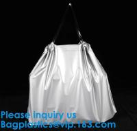 China Full Printed Promotional Eco Friendly Sport Recycled Plastic Custom Drawstring Bag Gift Drawstring Pouch Bags With Logo for sale