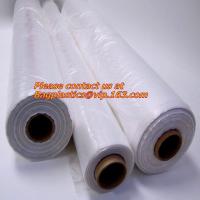 China Poly tubing with customer printing and anti static tube film, gusset poly tubing on roll for sale