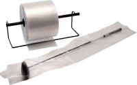 China Clear Lay-Flat Poly Tubing on Rolls, Black Conudctive Poly Tubing on Rolls and Antistatic for sale