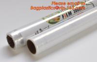 China Plastic PVC Stretch Cling Film for Food Wrap, Good price pvc heat resistant static cling film for food wrap, bagease pac for sale