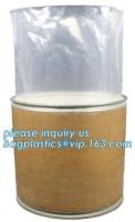 China Durable Round Bottom Plastic Drum Barrel Liners Bags, Drum Liner Custom Packaging Bags, Chemical Resistant Water Proof H for sale