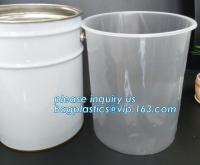 China Plastic rigid round bottom drum liner, antistatic rigid pail liners, Rigid Pail liners/5 gallon bucket liner, Barrel Lin for sale