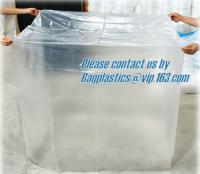China Pallet Covers on a Roll - Clear and Black, Poly Sheeting | Pallet Covers & Plastic Sheets, Shipping Boxes, Shipping Supp for sale
