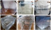 China Pallet Covers on a Roll - Clear and Black, Poly Sheeting | Pallet Covers & Plastic Sheets, Shipping Boxes, Shipping Supp for sale