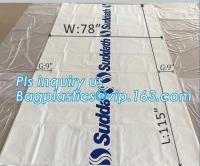 China top covers clear plastic window covers printed pallet covers, Jumbo PE Plastic Type Reusable Pallet Cover, Gusseted Side for sale