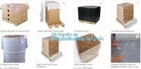 China Disposable PE Plastic Pallet Covers bag on Roll, Waterproof Pallet Cover Plastic PE for Europallet 80x120x250 cm, BAGEAS for sale