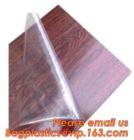 China high performance acrylic adhesive PE Surface Protective Films, Blue color red letter printed PE protective film for sale