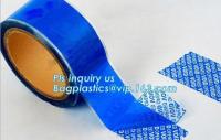 China Tamper evident holographic label / Security Hologram VOID sticker,Antifake Logo Printing Peel Off Void Sticker, Warranty for sale