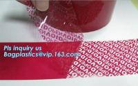 China Tamper evident holographic label / Security Hologram VOID sticker,Antifake Logo Printing Peel Off Void Sticker, Warranty for sale