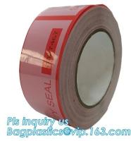 China Waterproof Anti-Theft Security Void Tamper Evident Box Seal Adhesive Tape,Tamper Evident Adhesive Void Security Tape for sale