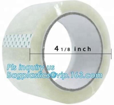 China Factory wholesale made in china transparent clear bopp adhesive tape for carton box packing,dhesive packing bopp tape wi for sale