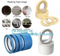 China Heat Resistant Automotive Adhesive Masking Tape reisst 80c Auto masking tape,Painters Masking Tape,automotive for painte for sale