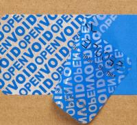 China VOID material warranty void non removable labels,tamper evident honeycomb holographic warranty OPEN void security label, for sale