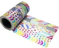 China mini masking paper washi tape roll,China factory custom 100 rolls Halloween Christmas festival design washi paper tape for sale