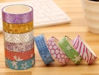 China popular on instagram multipurpose various designs custom printed washi tape,5cm wide Railway Road Adhesive Tape Washi Ta for sale