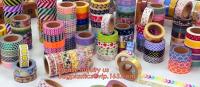 China Colorful decorative masking washi paper tape custom printed DIY washi tape with logo,Supplies DIY Arts & Crafts Multi-co for sale