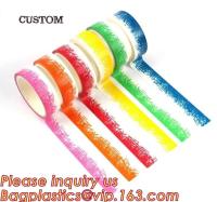 China CRAYON SERIES, CARAYON WASHI TAPE,Dia3.7cm Animal Flower Whale Washi Tape Diary Photo Album Decorative Tape DIY Paper St for sale