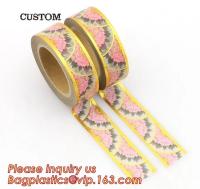 China Most Popular Lovely Design Custom Printing Various Color Pineapple Assorted Pattern Waterproof Washi Tape For Kids Craft for sale