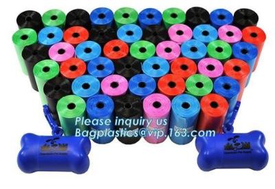 China Promotional Cheap Price Pet Waste Bag, Pet dog poop bag dispenser waste bag dispenser with 15pcs bags, bagplastics, bage for sale