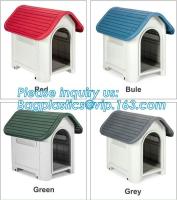 China Wholesale luxury pet kennel igloo dog bed house, dog/cat/pet house/large wooden plastic dog house, waterproof pet house for sale