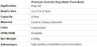 China Lovely Personalized portable pet dog food water bowl ceramic plastic, Plastic pet bowl /PP pet dish for dog /food pail f for sale