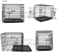 China Wholesale Heavy Duty Custom Made Large Animal Pet Dog Cage ( stainless steel, metal, aluminum, iron,galvanized steel ) for sale