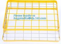 China Home Storage Used Round Shaped Metal Mesh Wire Kitchen Basket, Kitchen metal gold wire rectangular vegetable fruit stack for sale