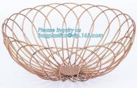 China Hanging Metal black Wire Mesh Fruit Storage Basket, Stainless Steel Wire Mesh Containers Metal Mesh Kitchen Vegetable St for sale
