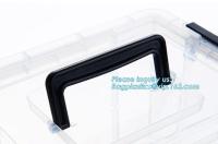 China household items 8 compartment clear plastic container storage box, household kids toy clear plastic clothes storage box for sale