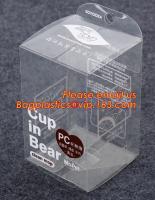 China transparent plastic box, High quality custom design logo printing clear plastic box wholsale,plastic packaging box,pet for sale