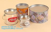 China Packaging Empty Airtight Food sealed storage sweets cookies Dry fruit flower Pop corn tuna Clear plastic Nuts pull tab c for sale