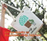 China natural canvas cotton boat bag, cheap tote printed canvas bags,Washable canvas bag custom print canvas bag blank bagease for sale